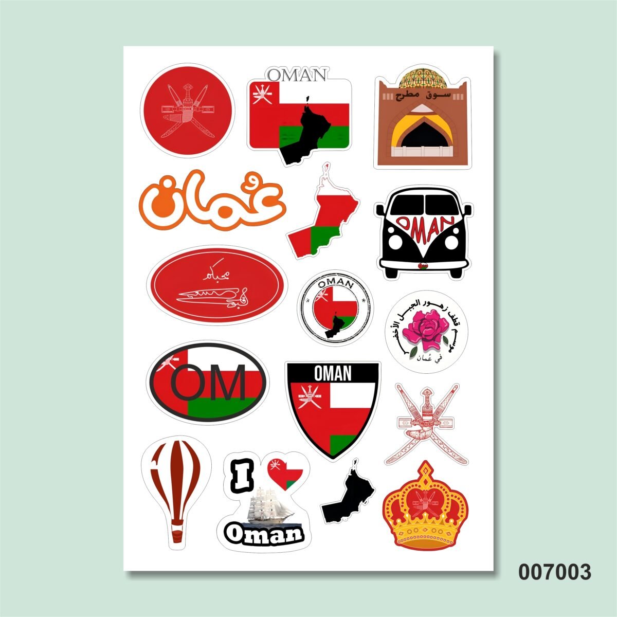 Country Stickers – Sticker Man