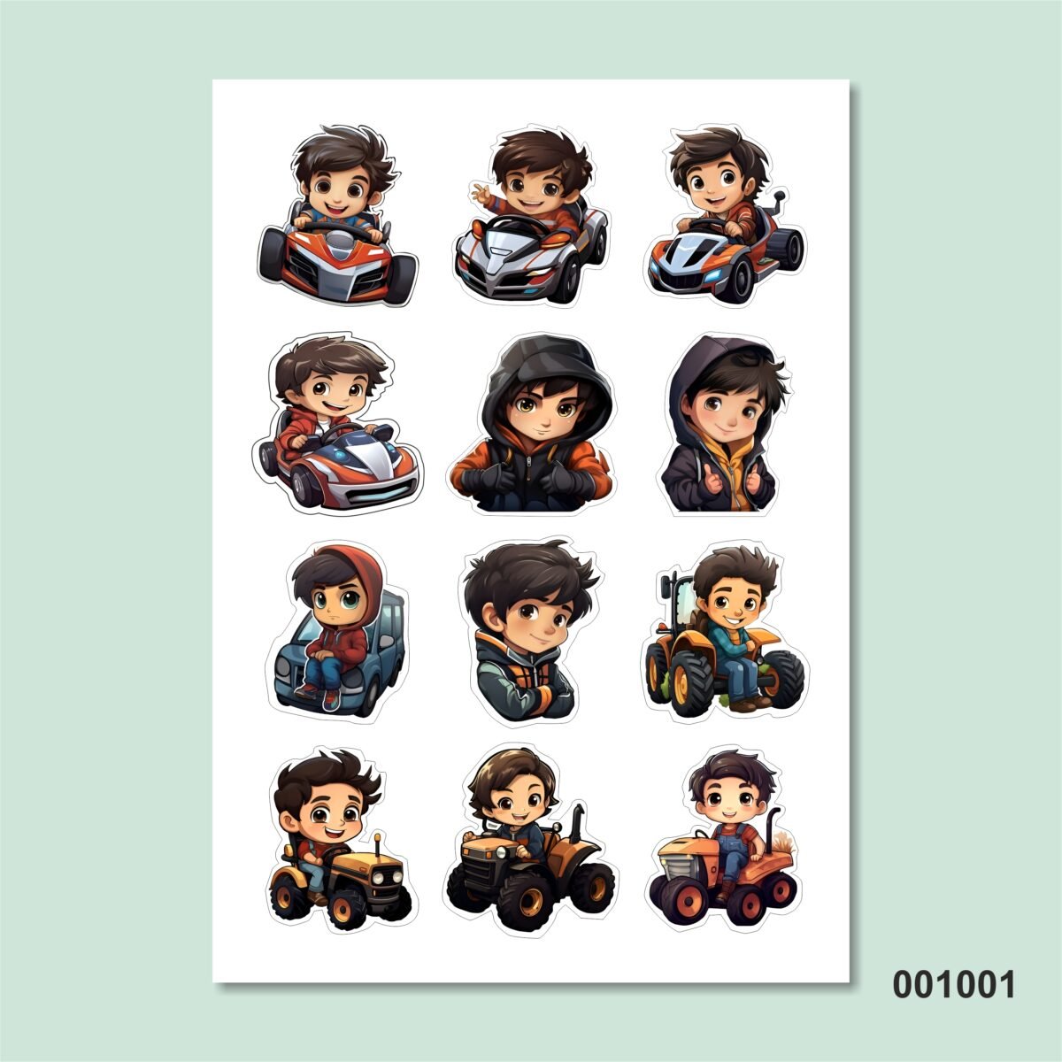 Character Stickers – Sticker Man