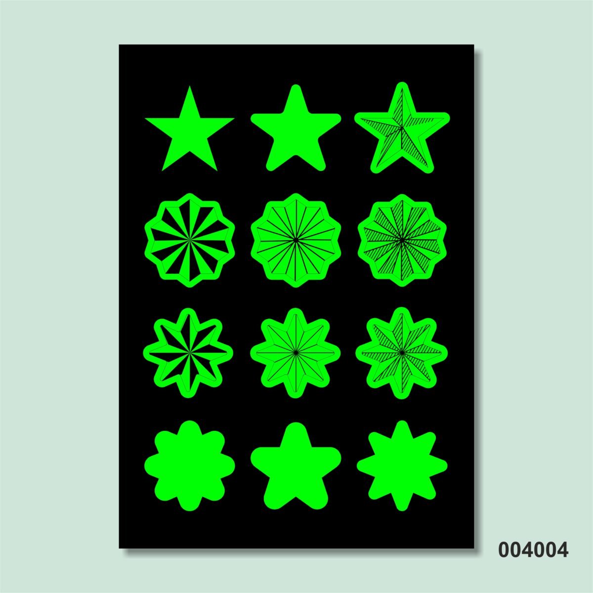 Glow in Dark Stickers – Sticker Man