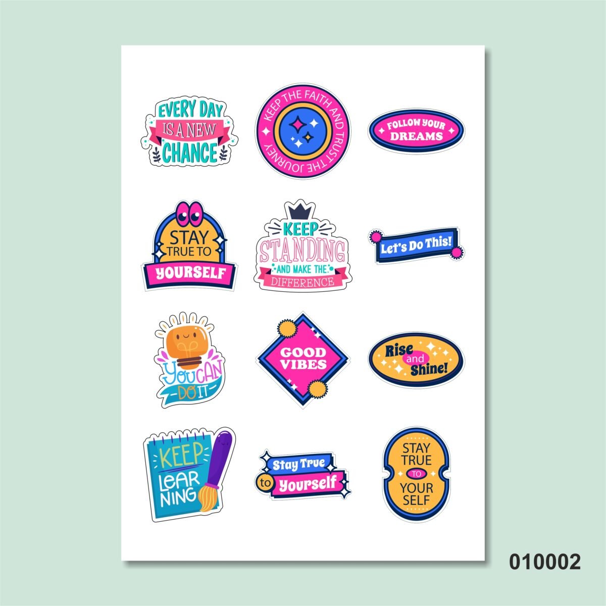 Motivational Stickers – Sticker Man